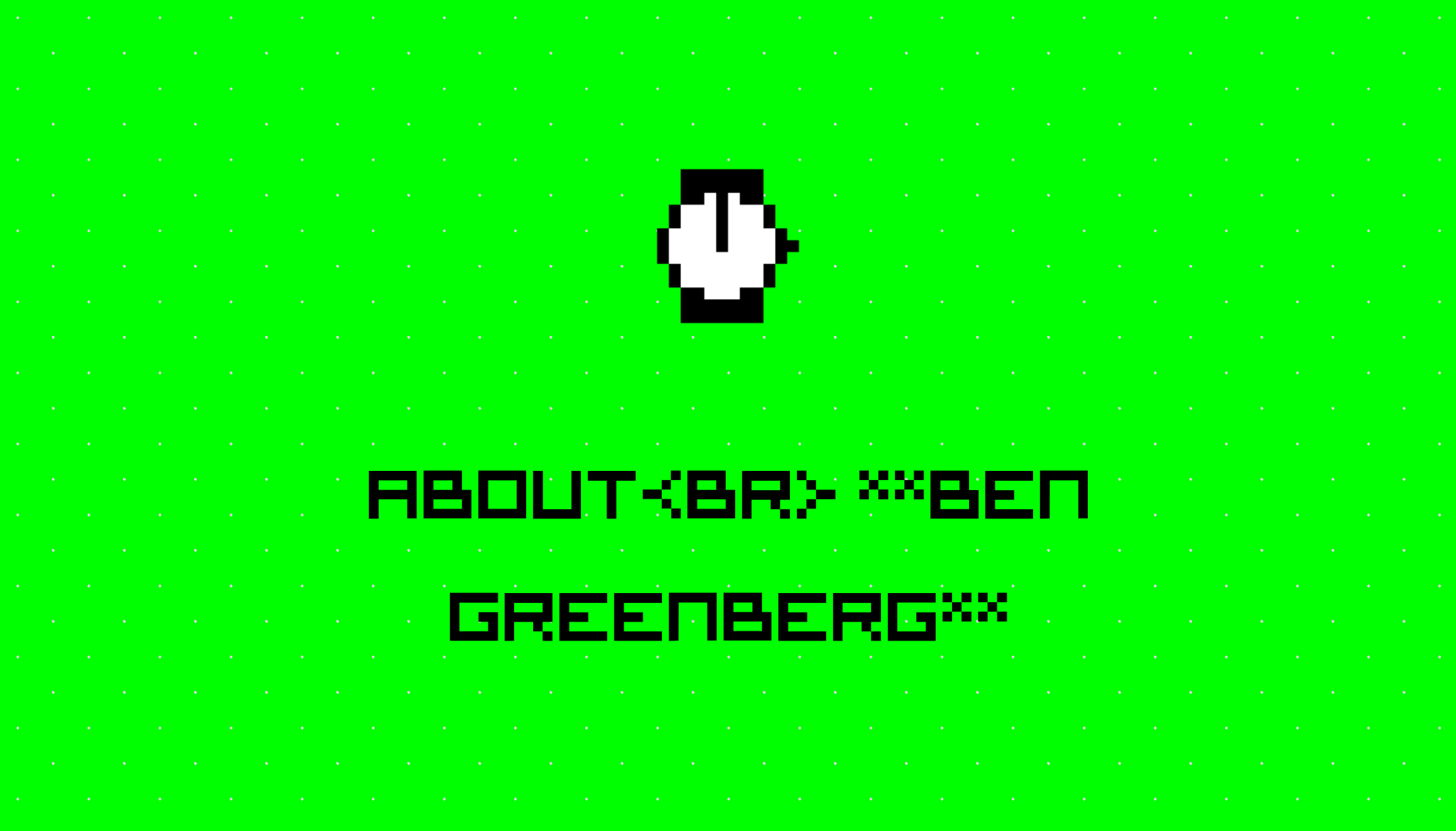 About Ben Greenberg on HackerNoon